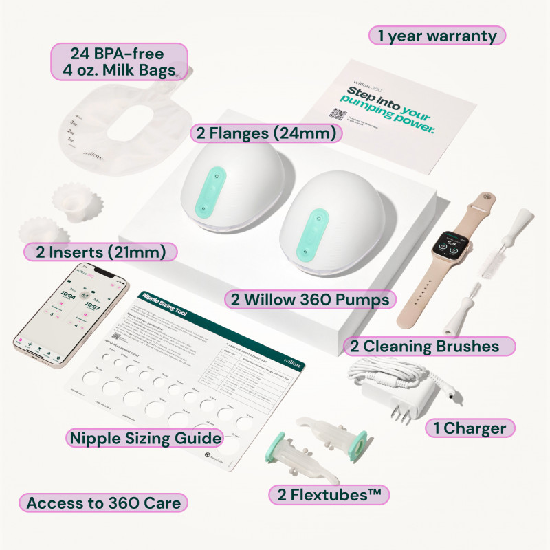 Willow 360 Wearable Breast Pump - Amedsupplies.com